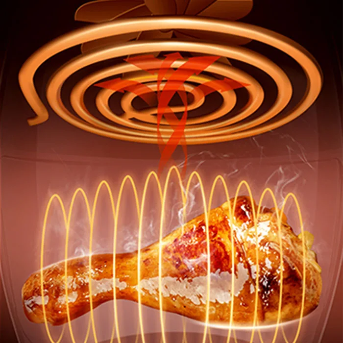 Newest Air Fryer 6l Electric Digital Air Fryers With Transparent Glass ...