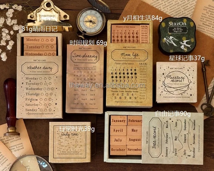 TIME TRAVEL SERIES Different Combination Calendar Weather Week ...