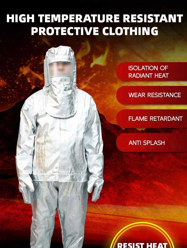 2025 Fire Retardant Firefighter Suit Rescue Fire Clothing Fire ...