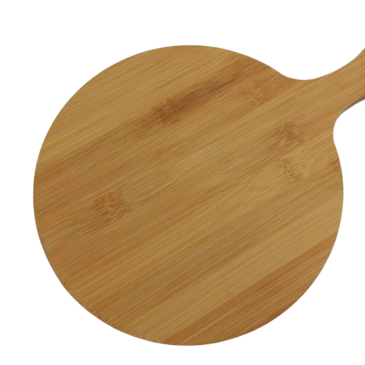 Factory Direct Price Round Bamboo Pizza Serving Boards With Handle ...