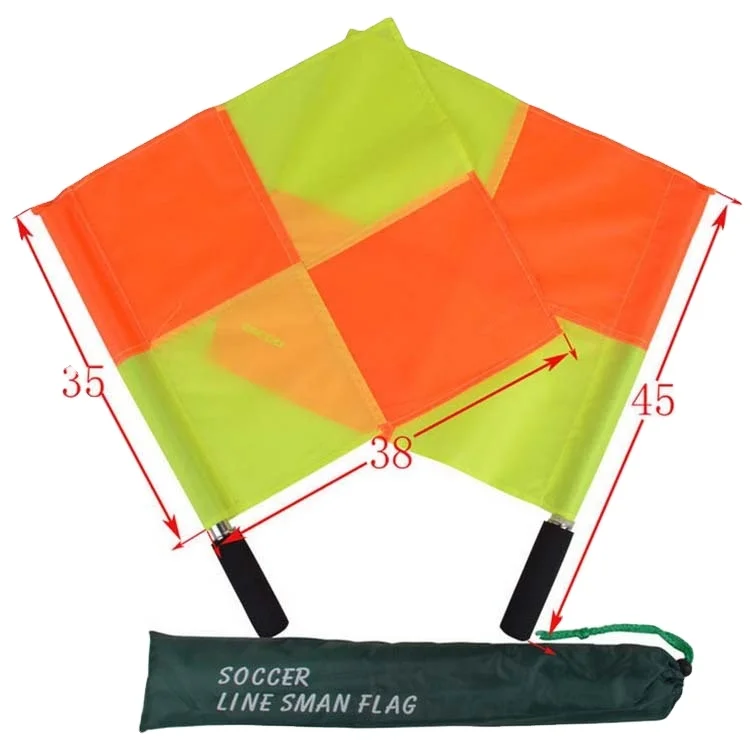 Football Soccer Lineman Hand Signal Kits Competition Referee Hand Flag ...