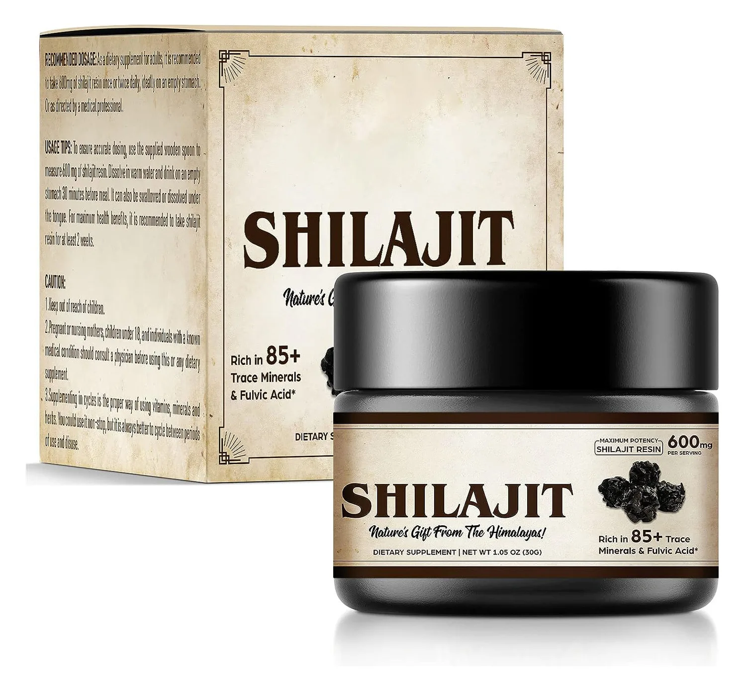 Organic Shilajit Resin - Energy and Immune Support