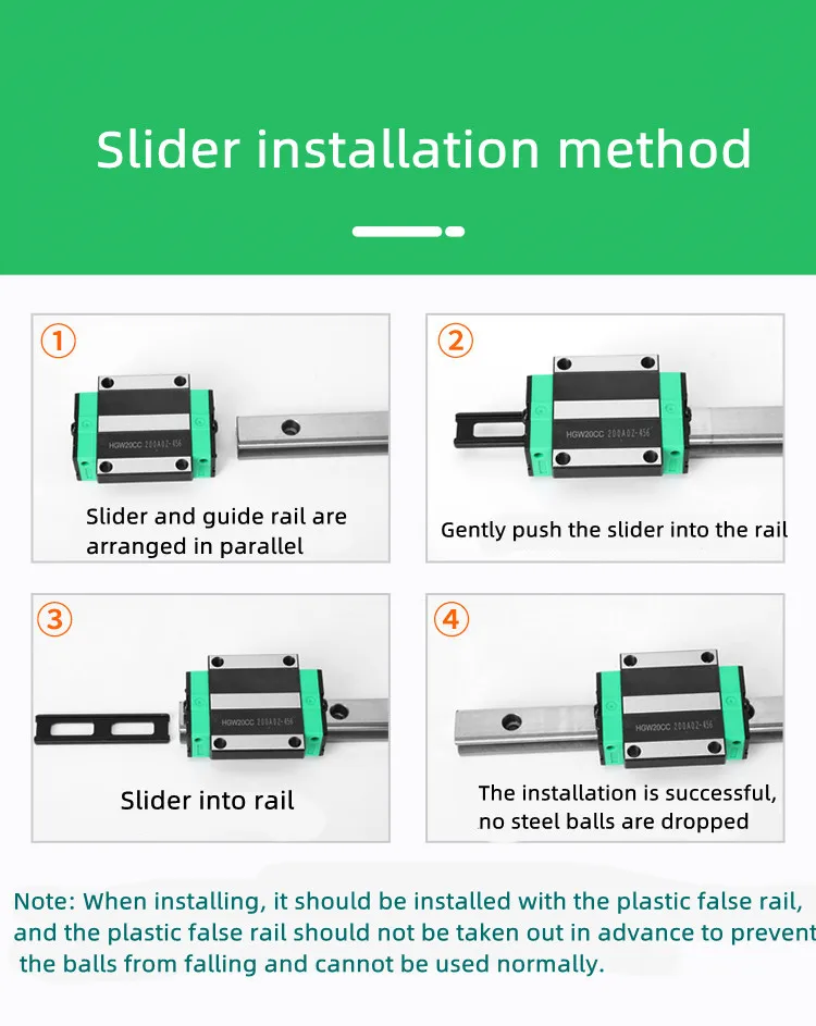 Customized Length Linear Guide Rail Hgr15 1000l Hgr20 1000l Hgr25 1000l Buy Linear Raillinear