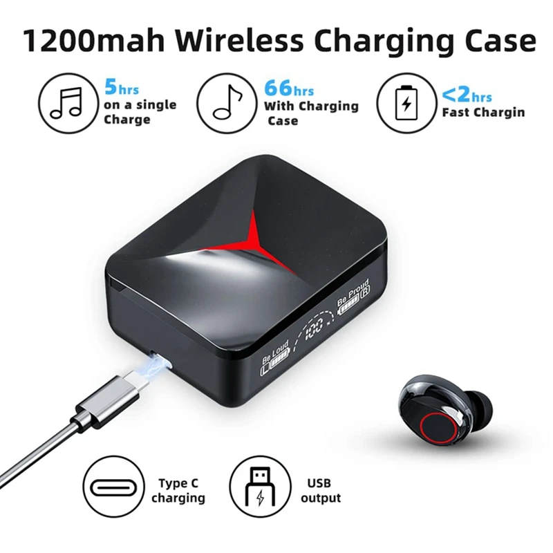 Cheap Price Tws M90 Pro Bt 5.3 Wireless Game Earbuds 3d Surround Stereo ...