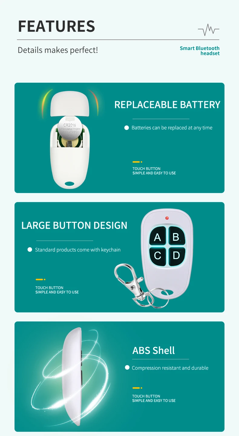 Clone Duplicator Controller - 433mhz Remote Control