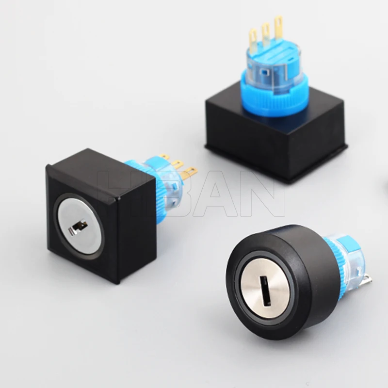 22mm Push Button Plastic 1no1nc Pin Terminal 2 Position Latching ...