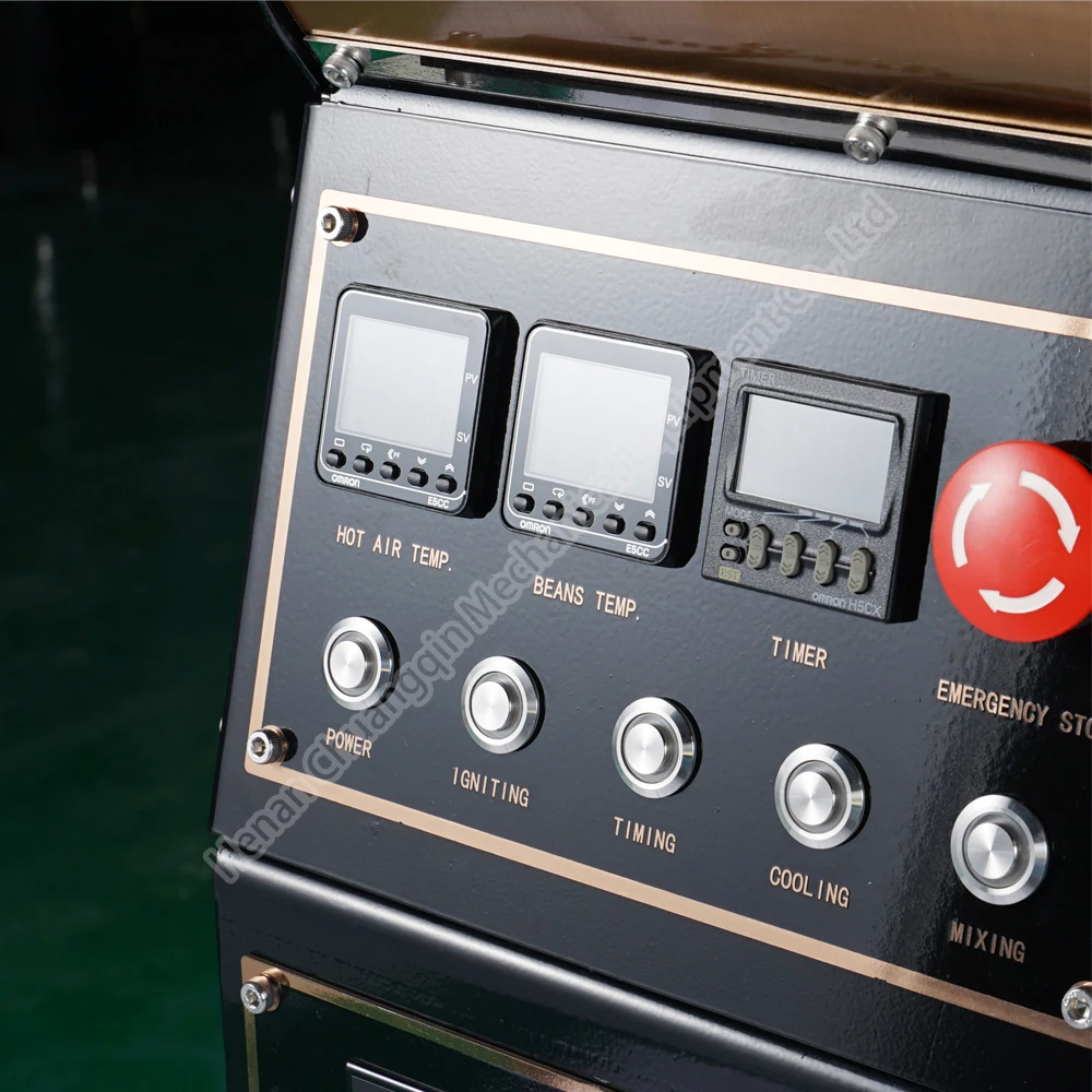 1kg-2.5kg Capacity Electric Coffee Roasting Machine With App Control