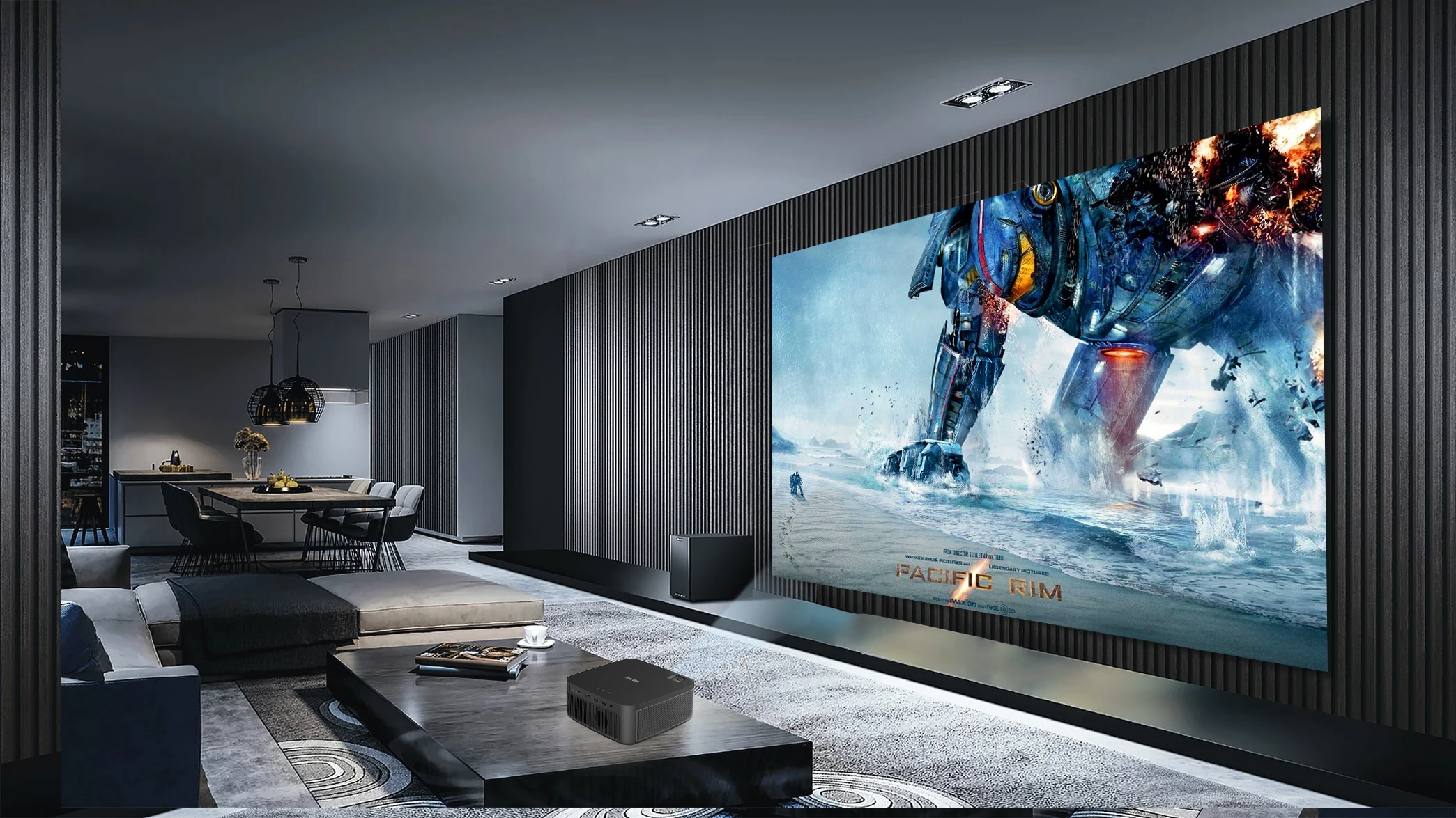 Lcd Projector Led Supports 1080p Vertical Keystone Correction Portable ...