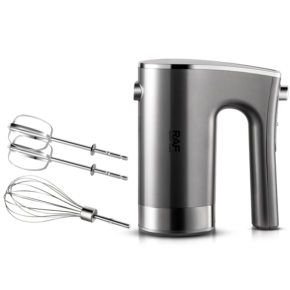 RAF Rechargeable 3 Speed Electric Handheld Kitchen Mixer