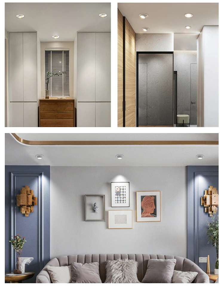 Adjustable Focus 4 Inch Recessed Light Selectable Dimmable CCT Change ...