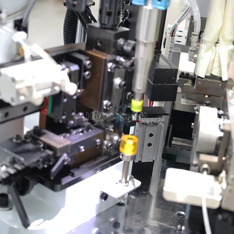 Fully Automatic Wire Cutting Hot Stripping And 2 End Crimping Machine ...