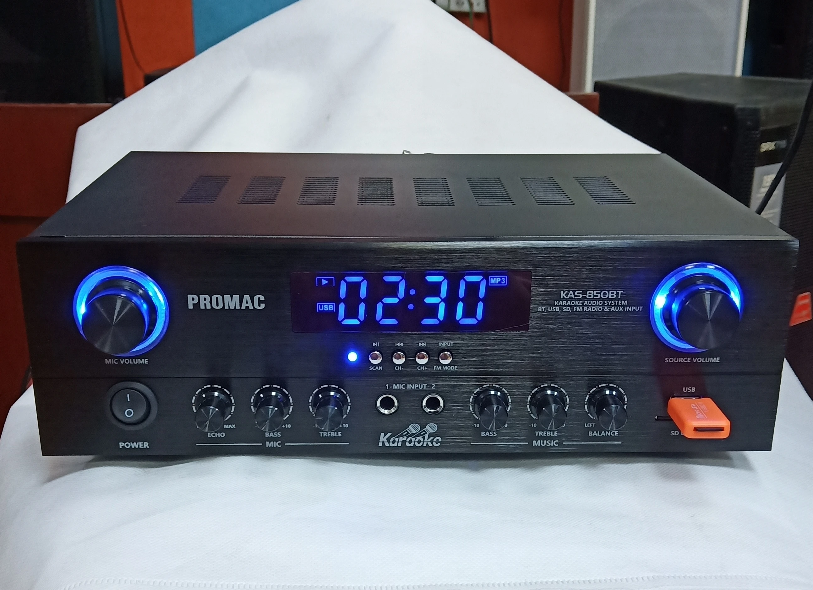 High Power Amplifier Hf Power Amplifier Radio With Mic Input Usb Fm Bt ...