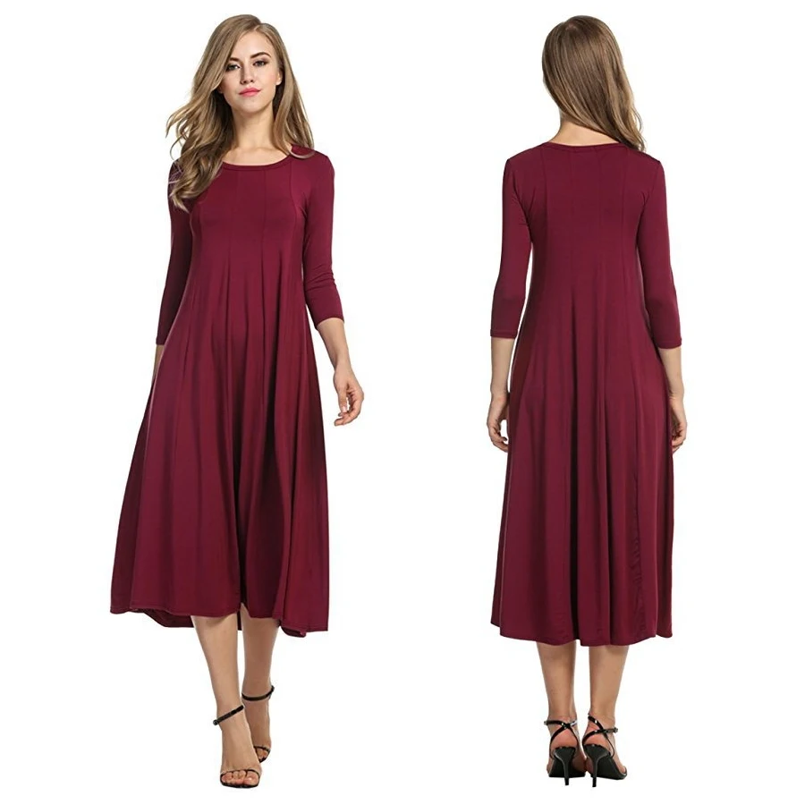 Wholesale Custom New Women Lady Girls Spring Long Sleeve Solid Color ...