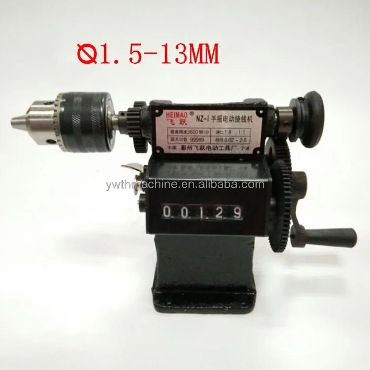 Hand Operated Winder with Chuck Tassel Type Winding Machine