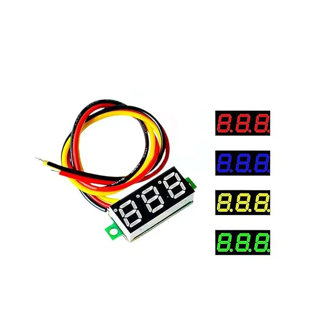 Simple Install Voltage Monitor Simple Install Led Gauge Tester 0.28 ...