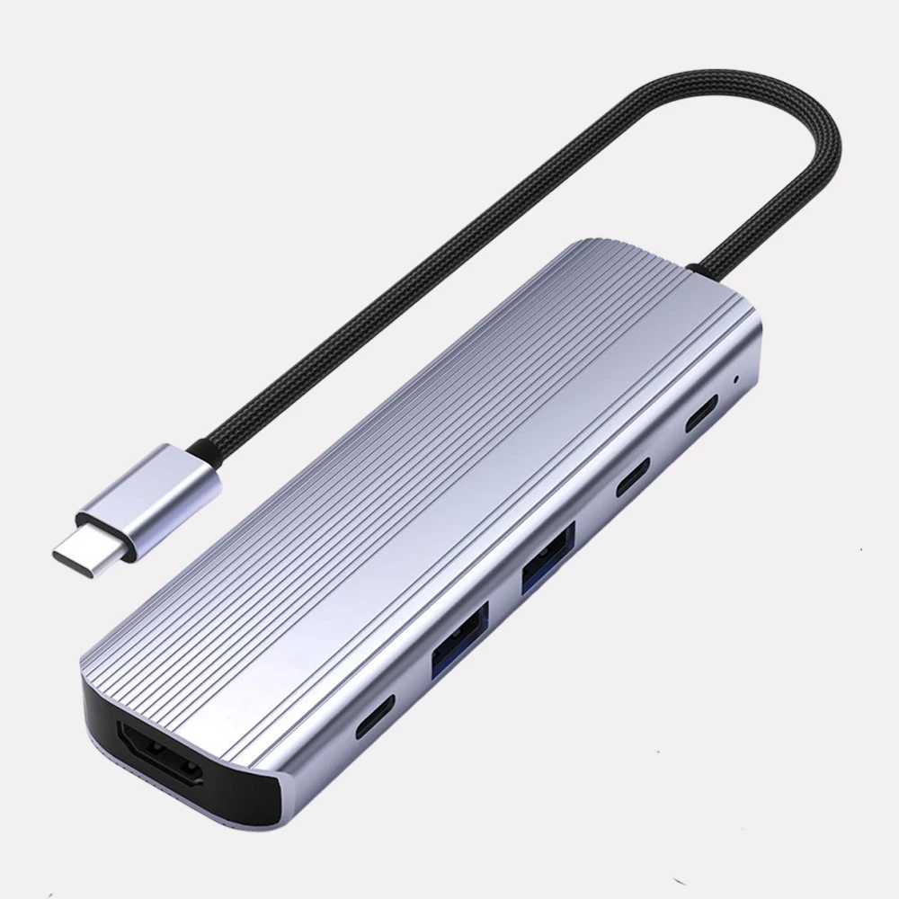 High Quality Aluminium HUB Docking with 10GB Speed USB3.2 Gen2 Type-C ...