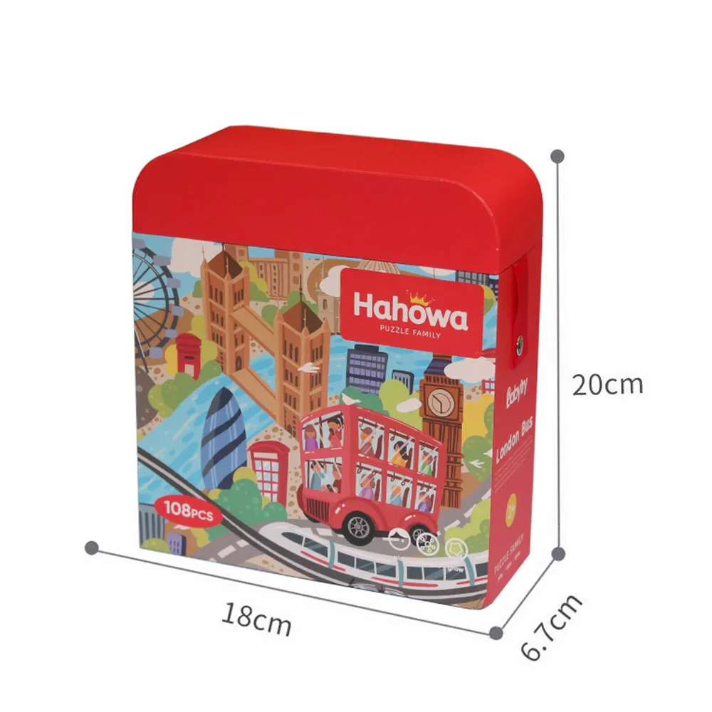 Wholesale Gift Box Set Kids Personalized Custom Toy 108 Pieces Cartoon ...