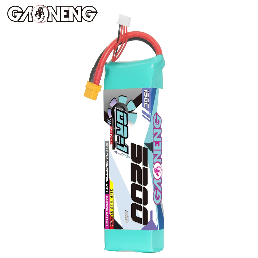 News Gaoneng Gnb Dr-1 Series 5200mah 3s 11.1v 150c Xt60 Rc Lipo Battery ...