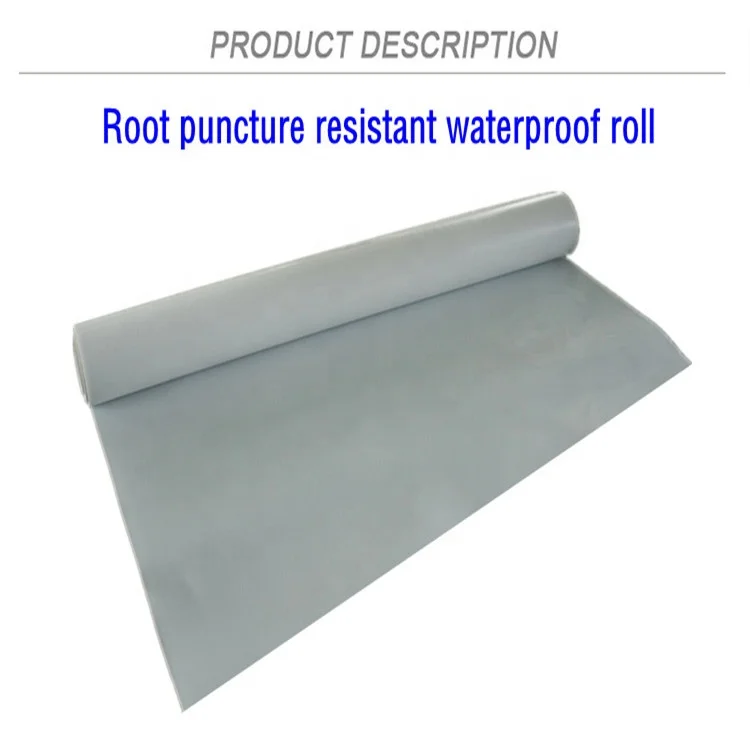 Hdpe Waterproofing Membrane Material Roll Shape Waterproof Roof ...