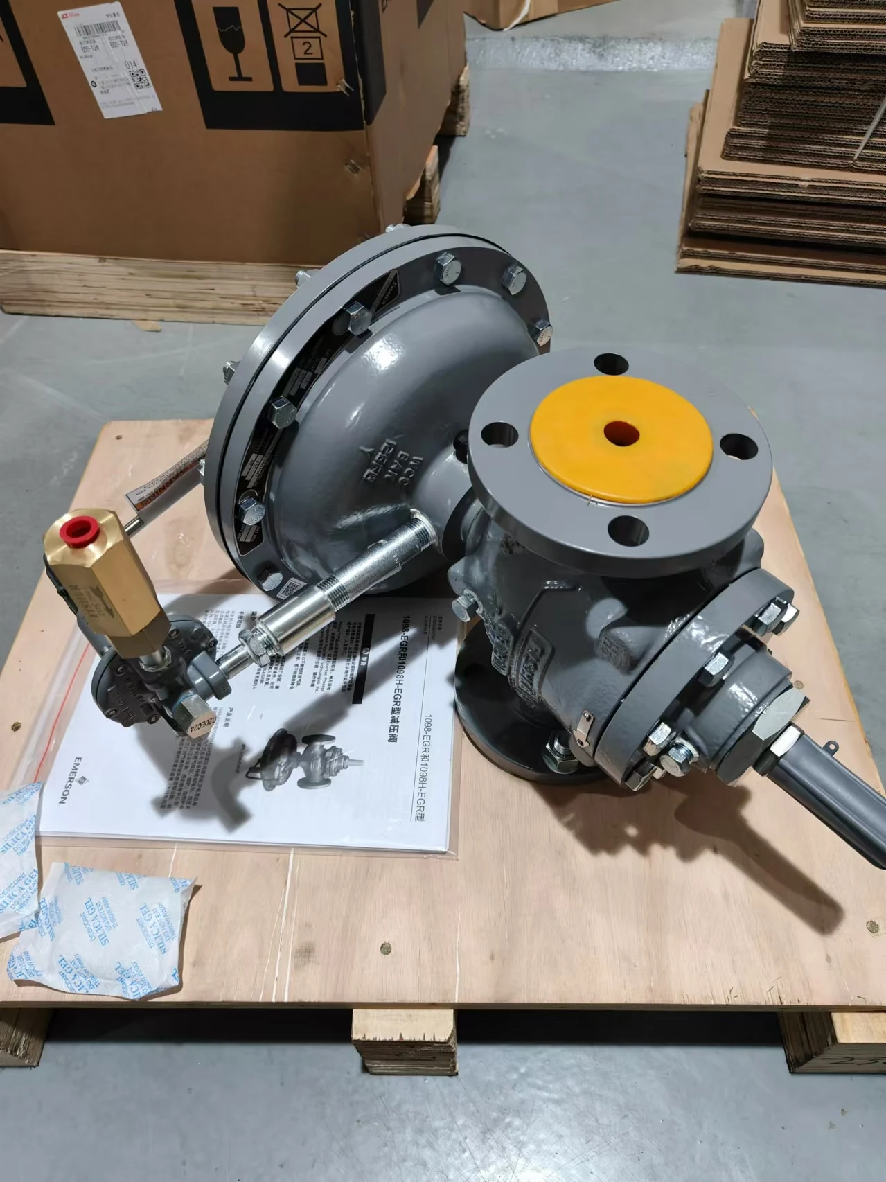 Skid Mounted With Fisher Types 1098-EGR and 1098H-EGR Pressure Reducing ...