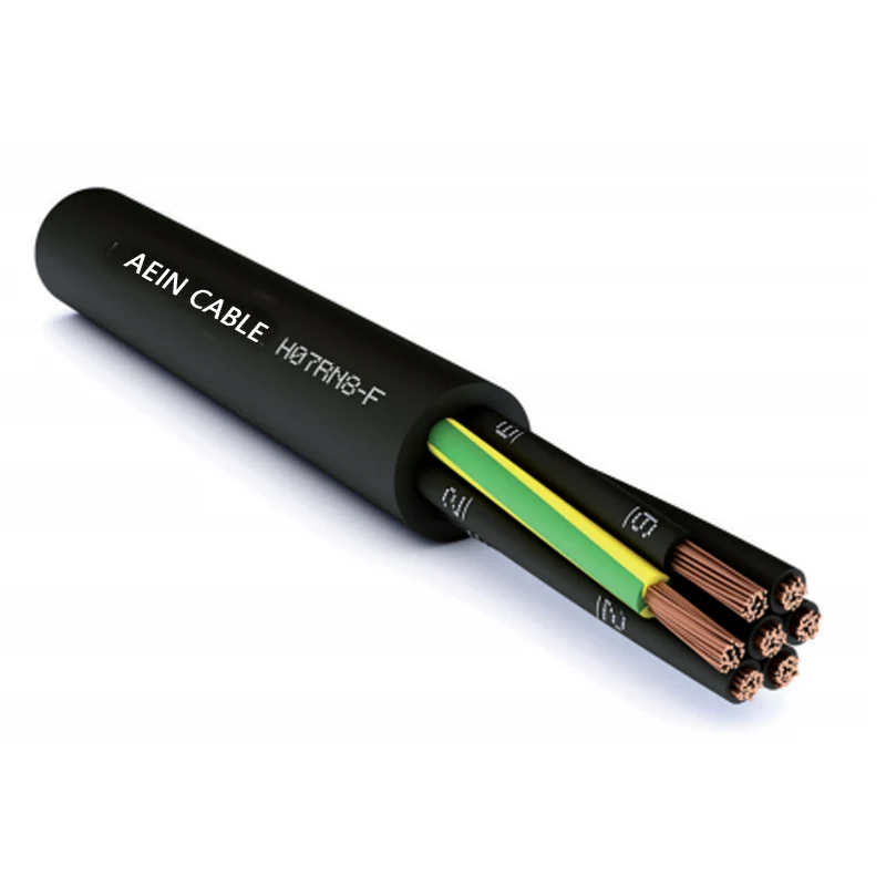 H07RN8-F 450/750V 3 Core Rubber Sheath Waterproof Cable