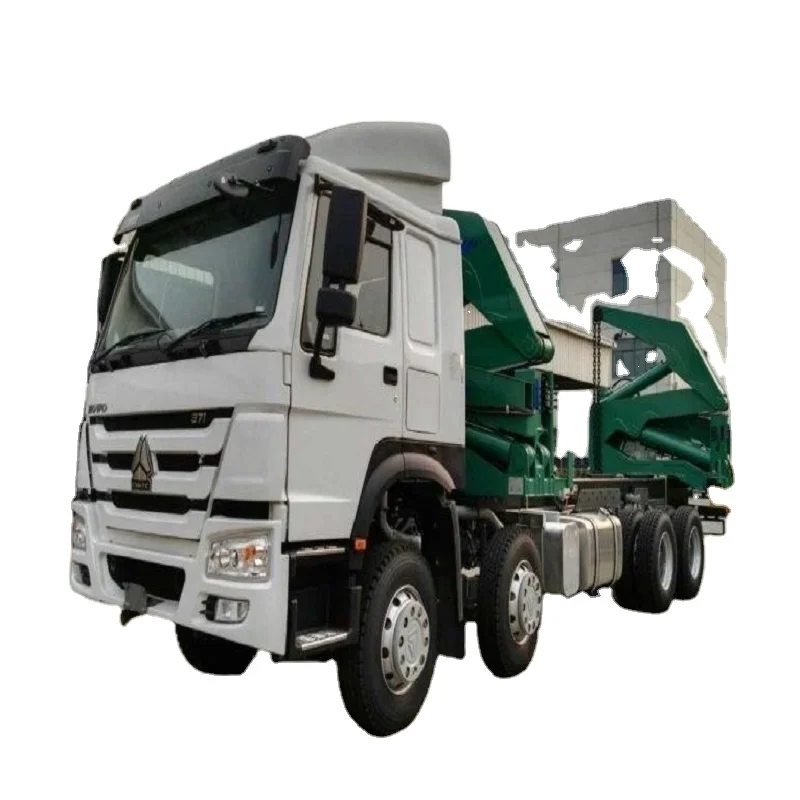 20ft Container Lift Truck Self Loading Truck Side Loader Self Loading ...