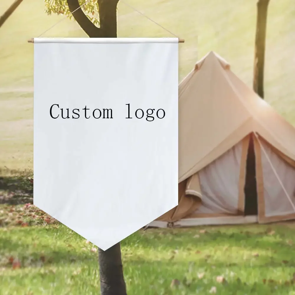 Colorful Blank Sublimation Pennant Flag Blank Triangle Plain Wall ...
