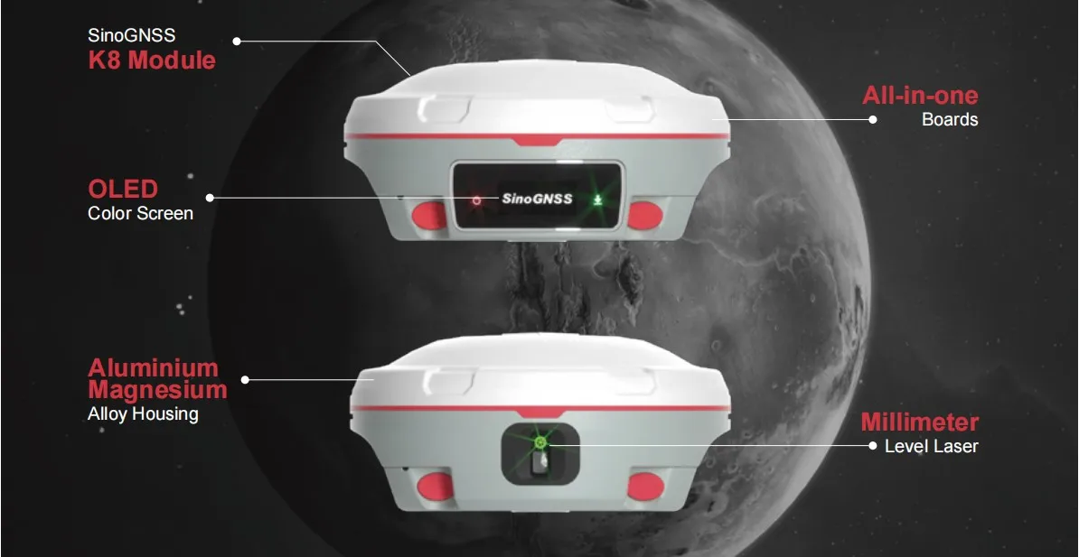 Industrial Rtk Gps Gnss Receiver Module Antenna Radio Sinognss Gnss ...