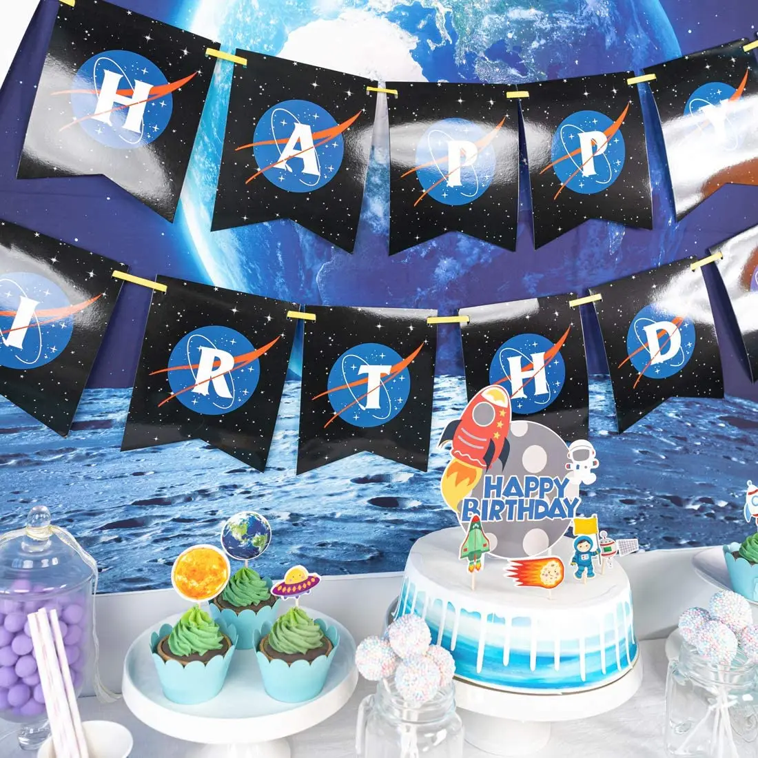 Astronaut Balloons Space Birthday Party Astronaut Birthday Space Ship ...
