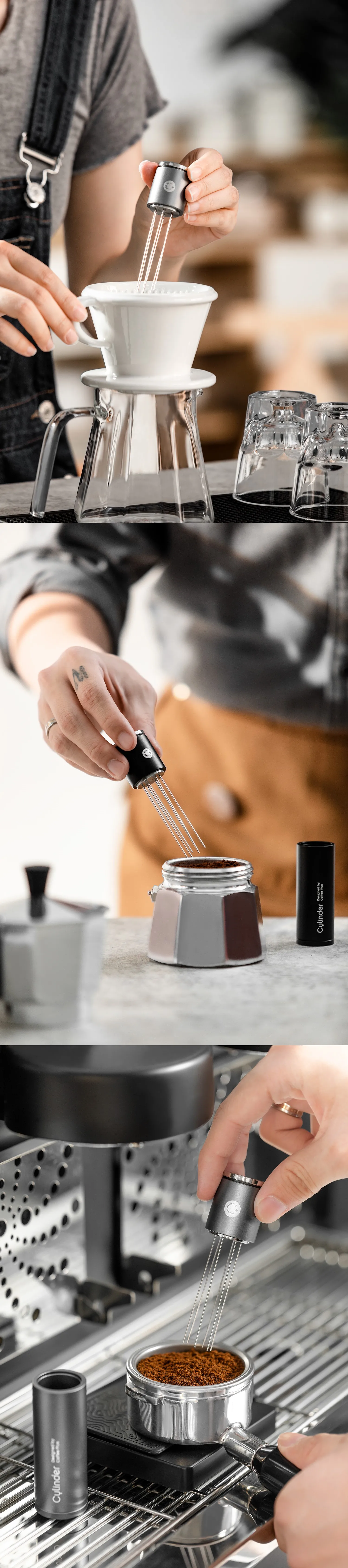 Coffee Tools Espresso Barista Tools Customizable Coffee Powder Needle ...