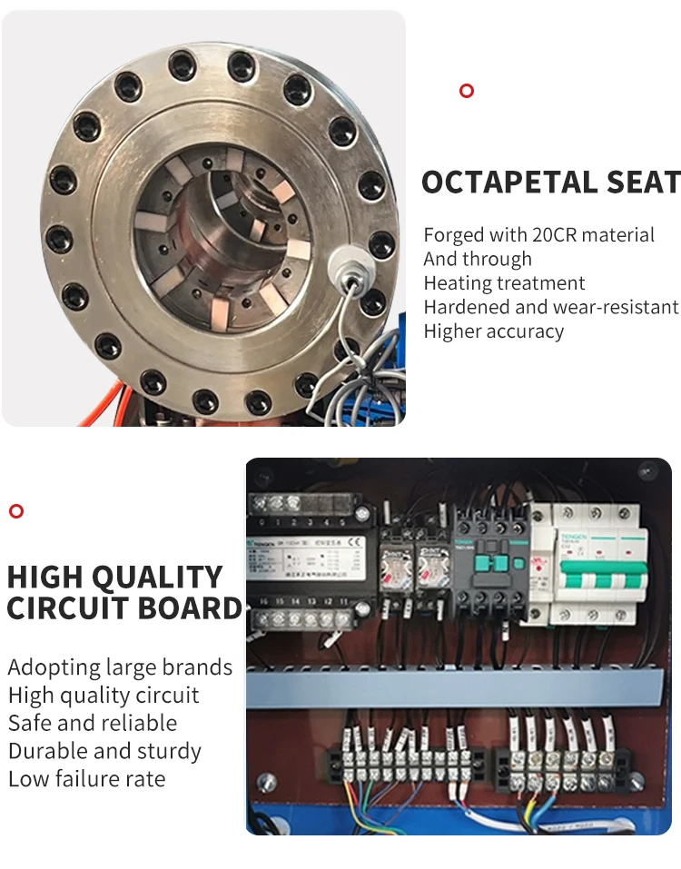 Hydraulic Rubber Hose Crimping Fitting Hose Clamp Ferrule Crimping ...