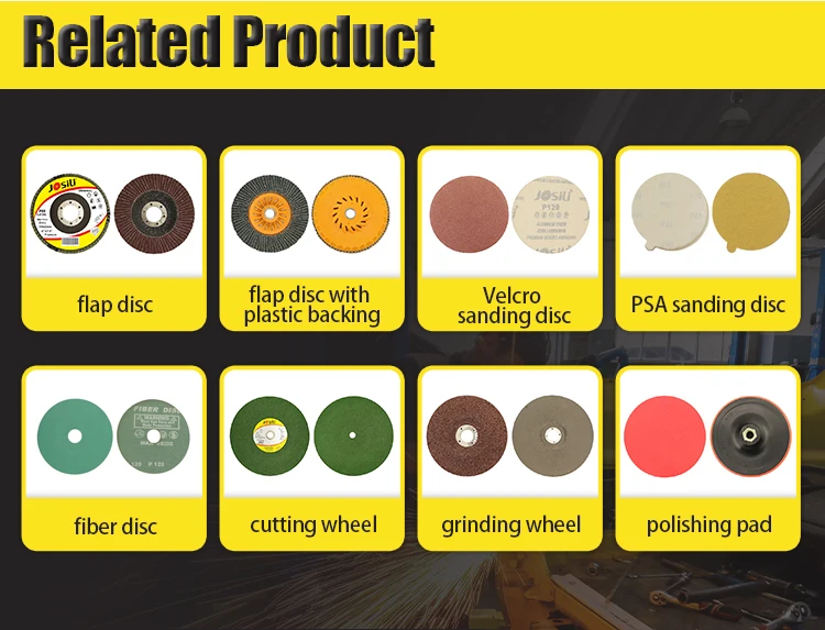 115*22mm Josili Zirconia Oxide Flap Wheel - Efficient Grinding