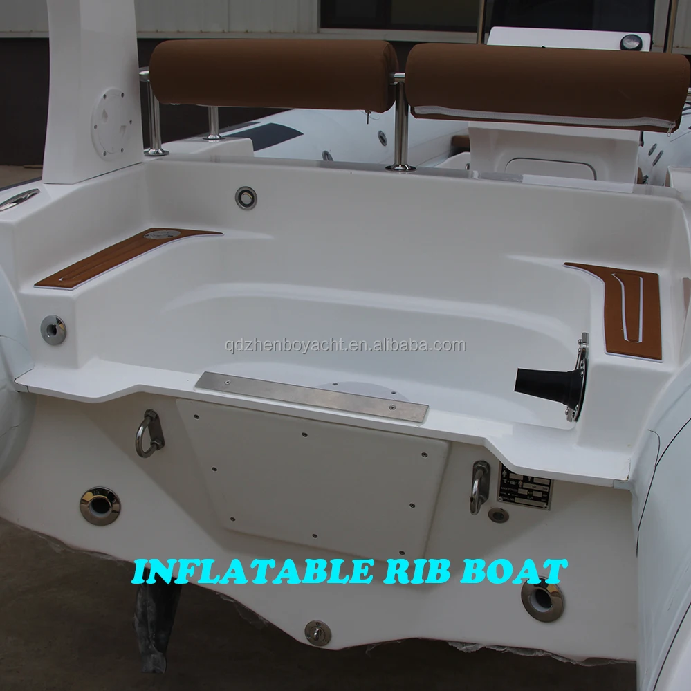 Zhenbo 4.8m Pro Marine Luxury Rib Boat Hypalon 16ft Inflatable Rib480 ...