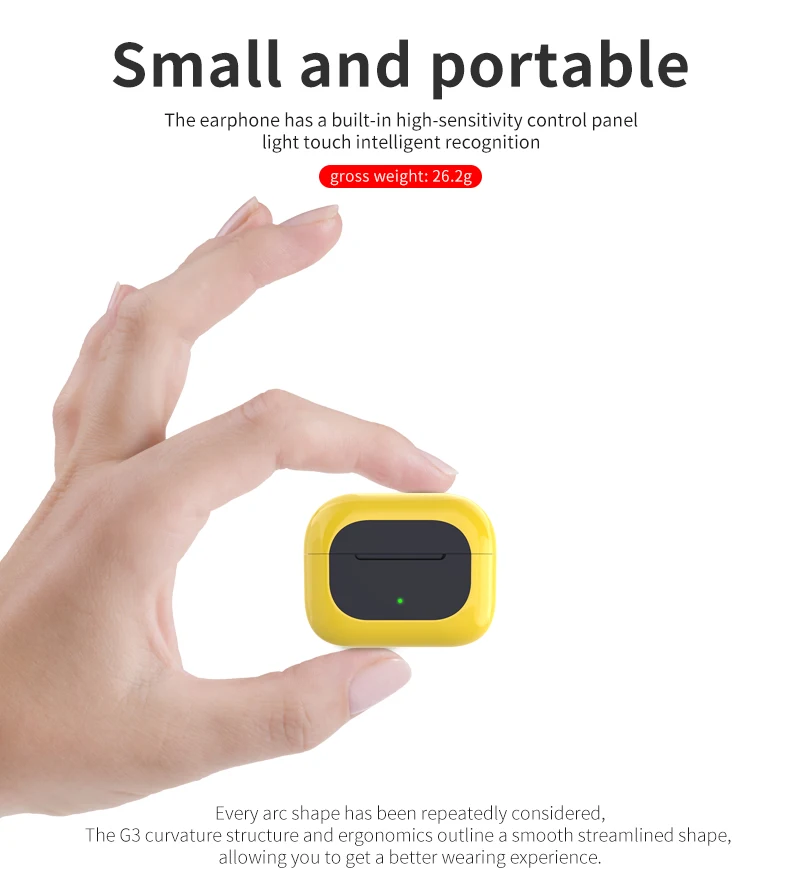 E60 Wireless Gaming Earbuds Mini Tws Earphones 5hours Play Time V5.2 Deep Bass Headphone Premium ...