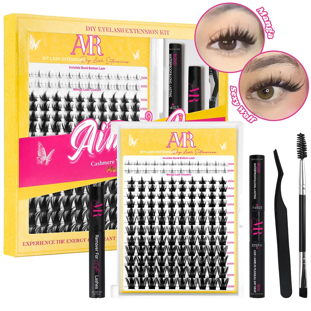 Customized Handmade Bottom Eyelashes DIY Lash Cluster Kit