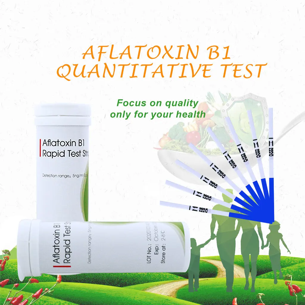 Aflatoxin B1 M1 Test Kit - Rapid Testing for Food Safety
