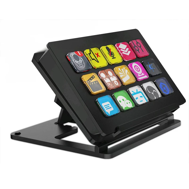 Visual Keyboard Lcd Display Keys Programmable Shortcut Keyboard Macro ...