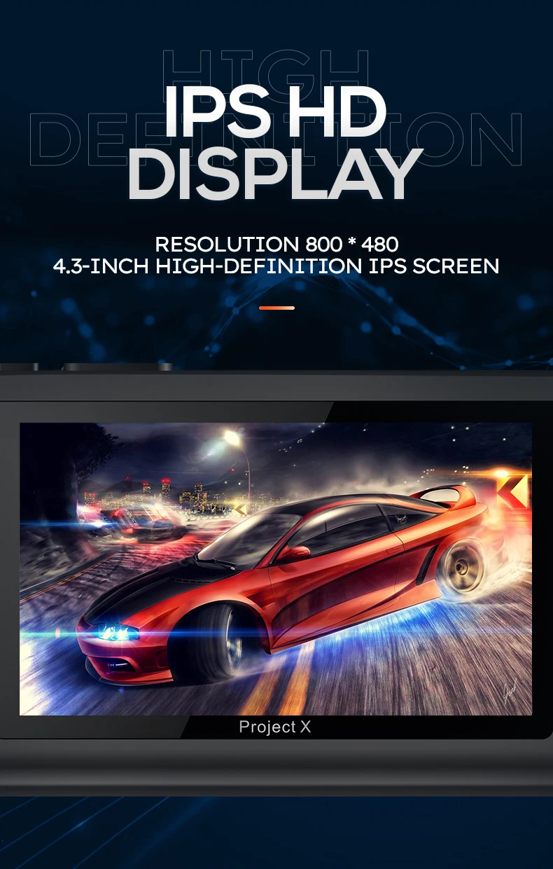 S Project X Handheld Game Player - 4.3 Inch Screen Console