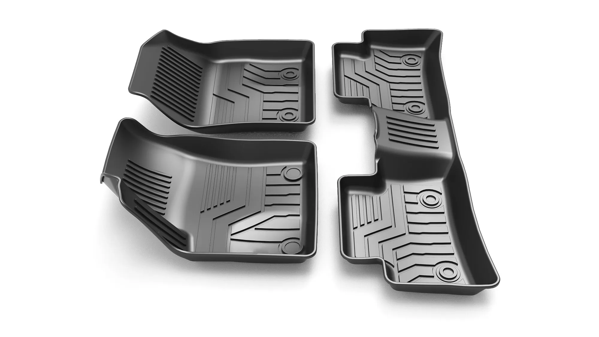 Perfect 3D TPE Car Carpet Floor Mats for Toyota RAV4 2019-2022 ...