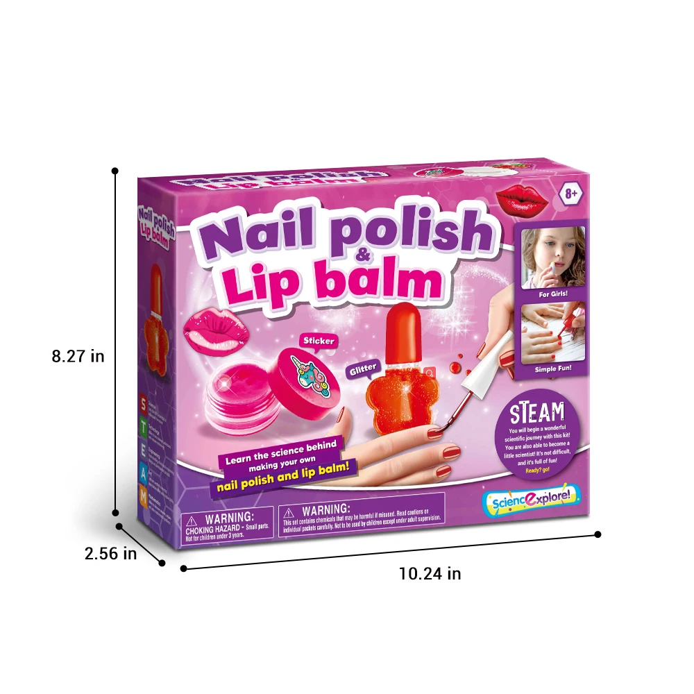 Science Explore! Myo Nail Polish & Lip Balm T3512 Kids Arts And Crafts ...