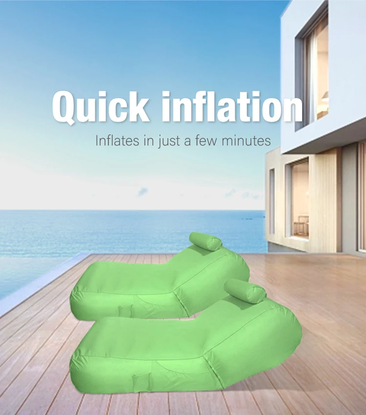 Modern Inflatable Sun Loungers Mattress For Pool Side Multiple Scenes ...