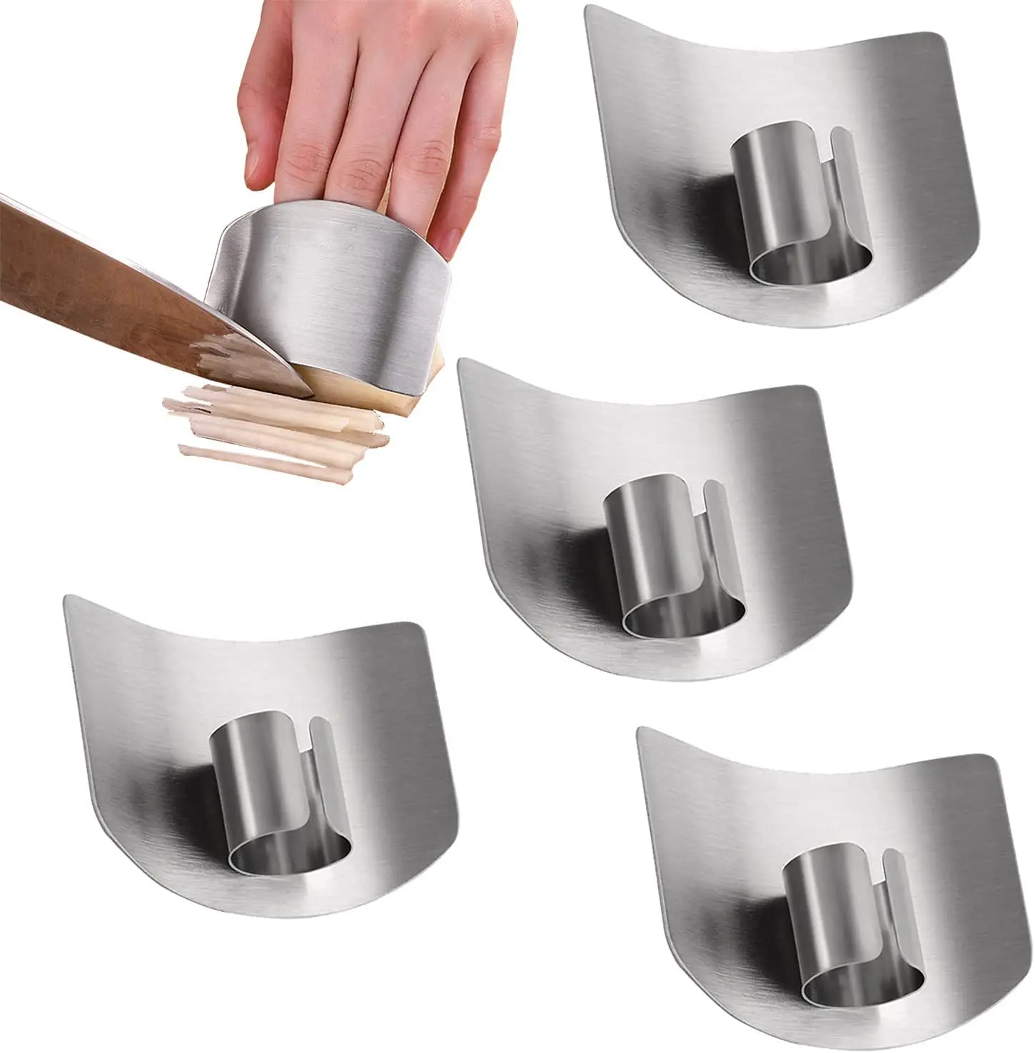 Wholesale Stainless Steel Kitchen Tools Anti-cut Finger Guard Vegetable ...