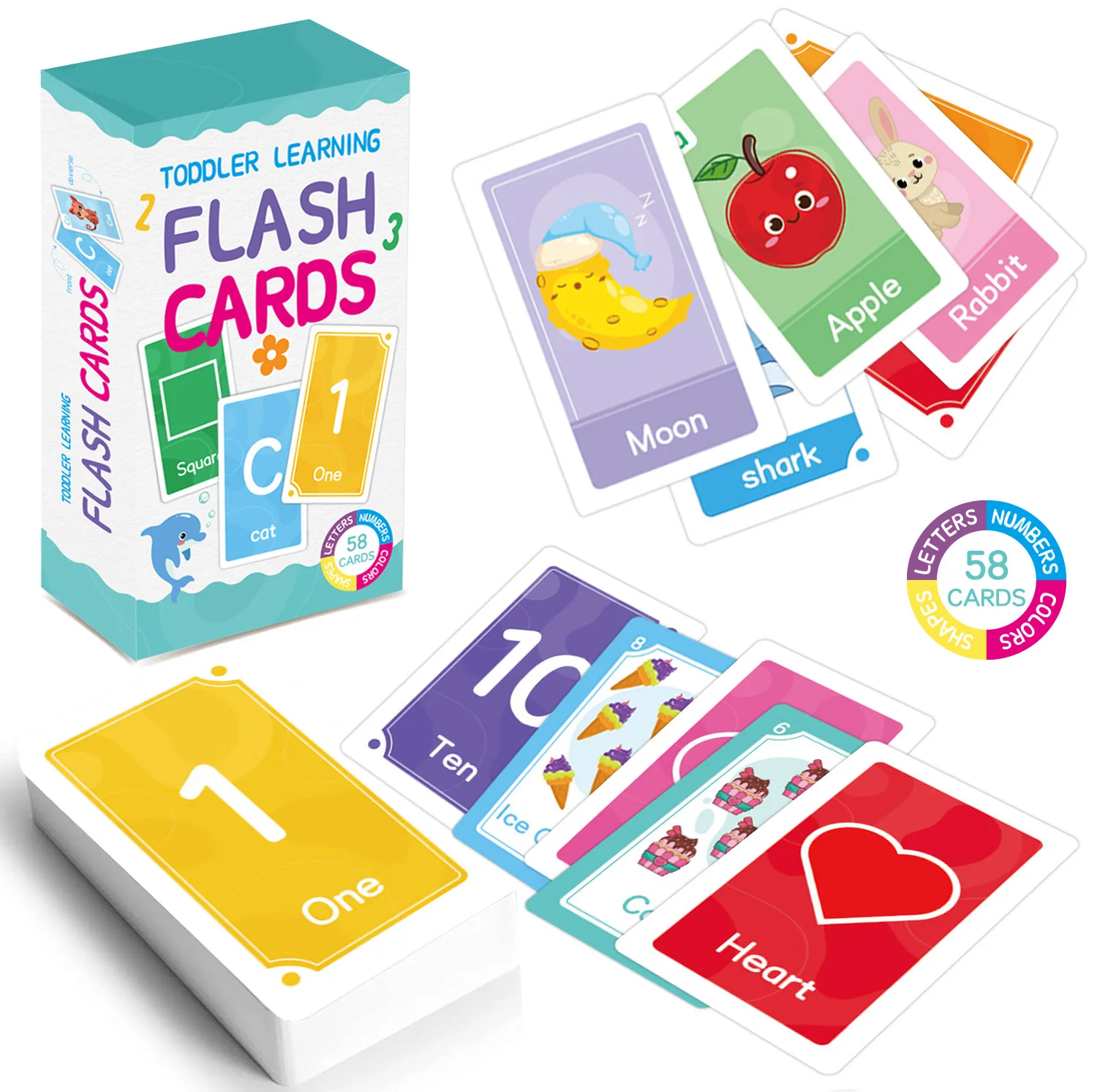 Custom Printed Cards - Flash Cards for Early Education