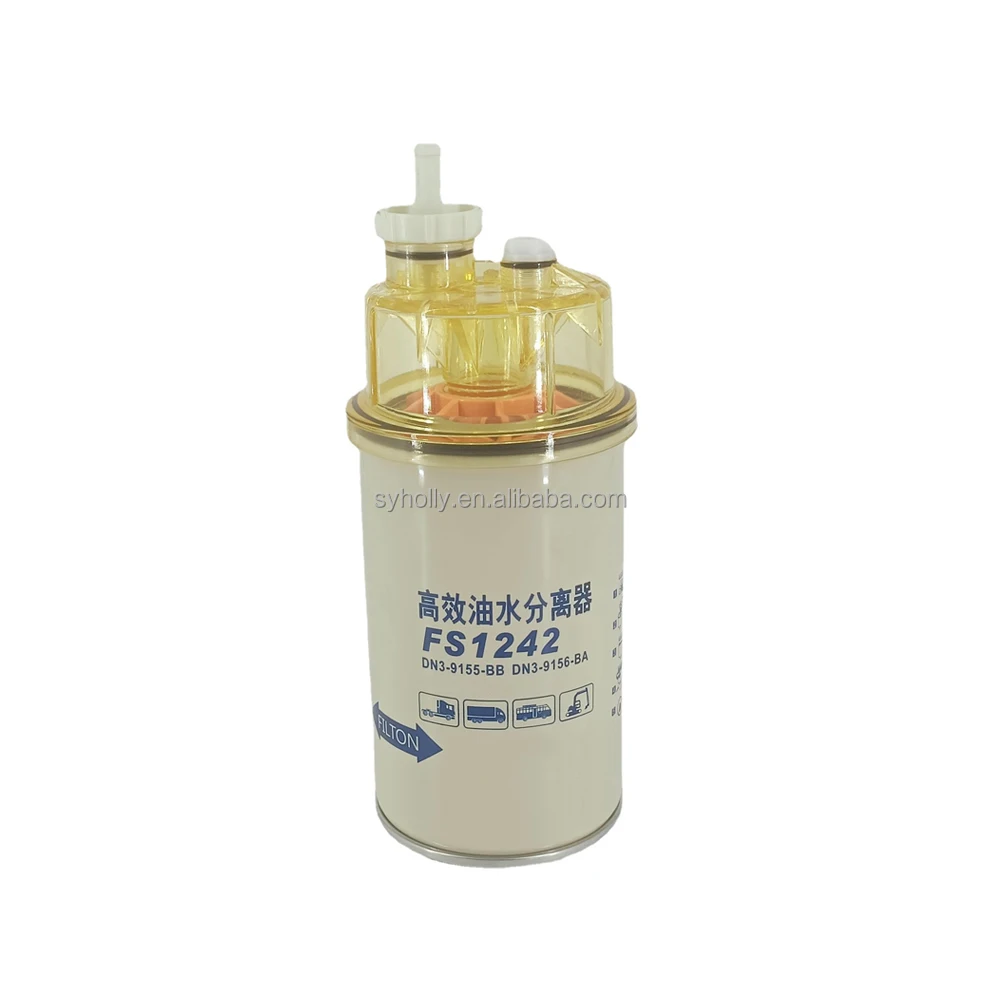 Excavators Engine Fuel Water Separator Fs1242 Clq123a-2000 Dn3-9156-ba ...