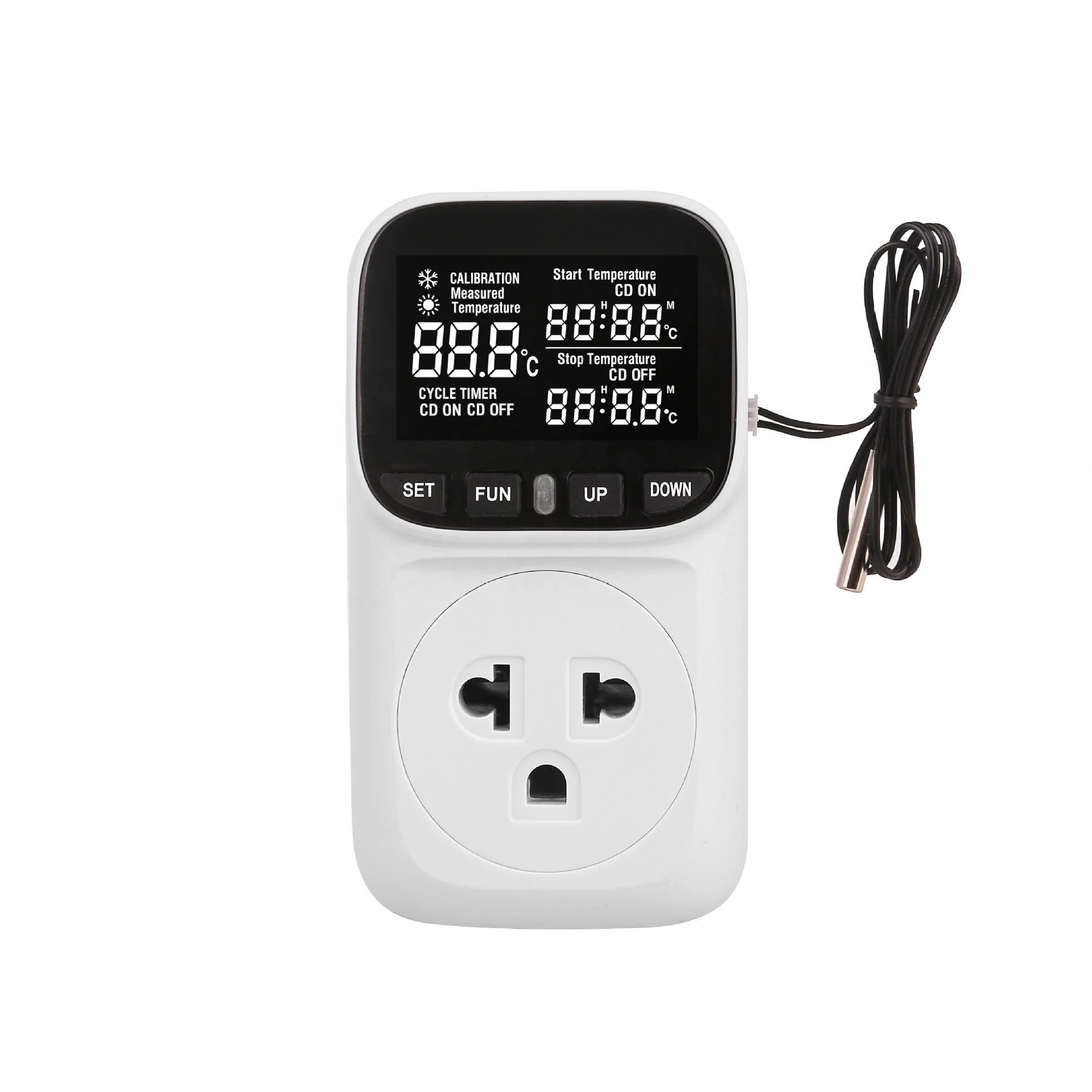 New backlight Thai temperature control socket countdown thermal switch ...