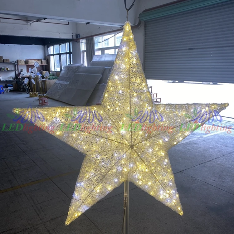 Animated Large Outdoor Christmas Star Decoration - Buy Large Outdoor ...
