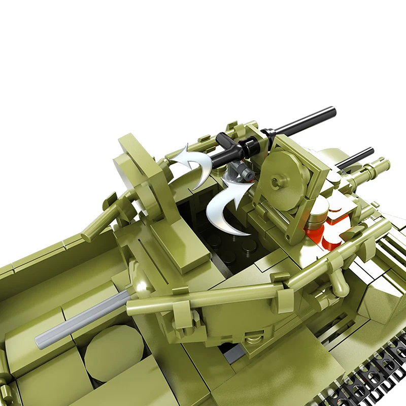 Cogo Plastic War Tank Build Blocks Bricks Kids Construction Kids ...