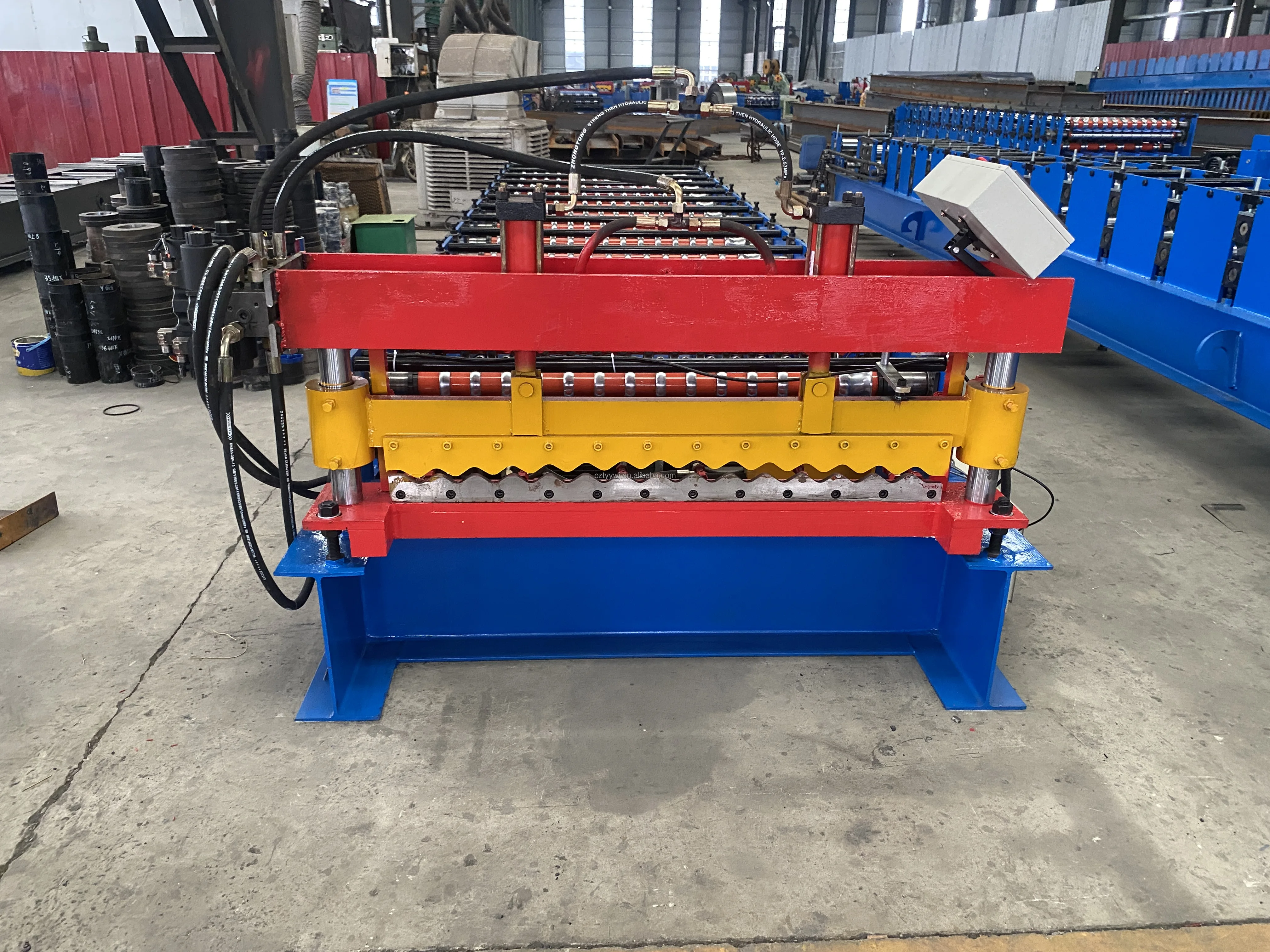 Forming Building Making Machine Roof And Wall Panel Roll Forming ...