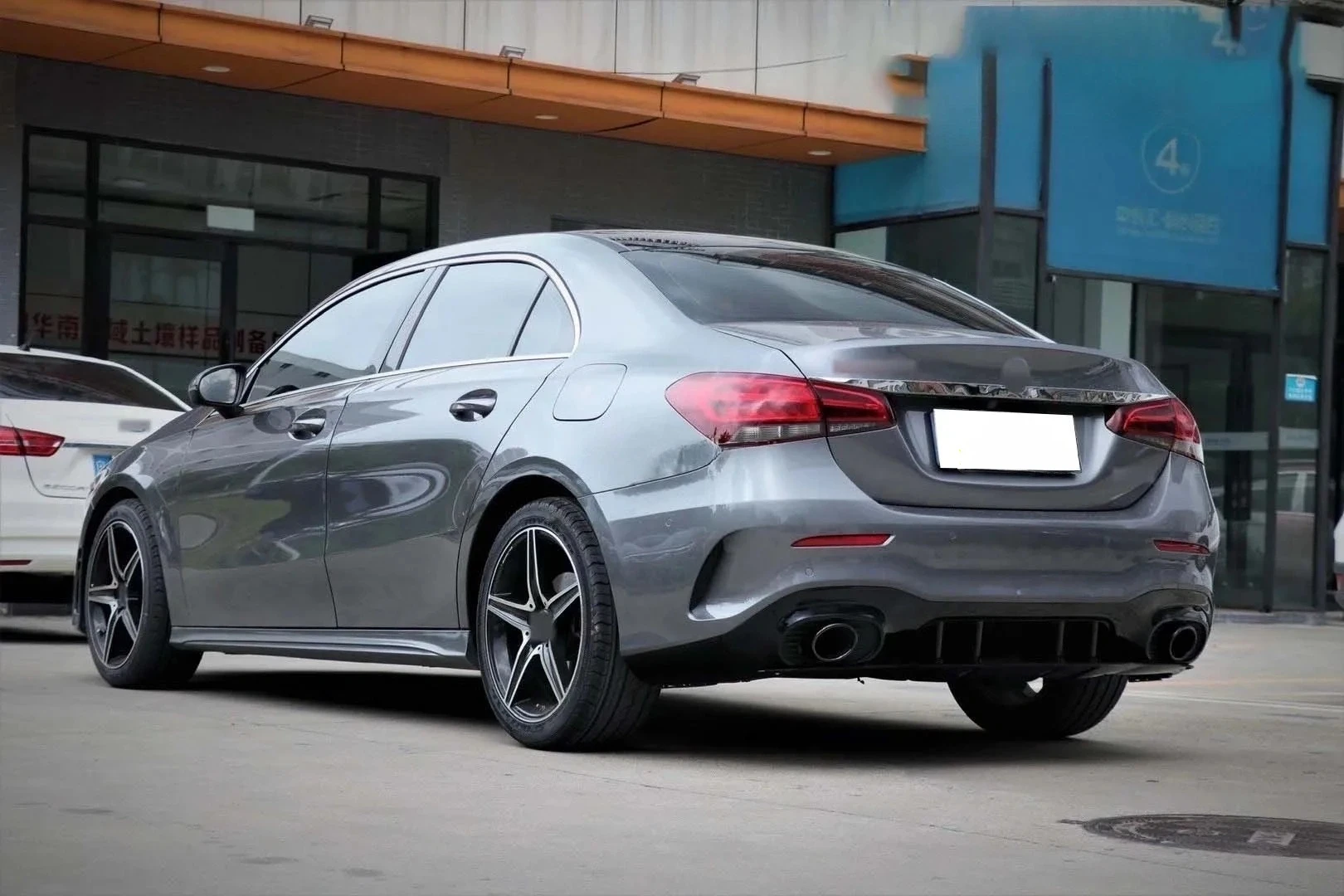 Genuine Rear Bumper Lip For Mercedes W177 A Class A180 A200 A220 ...