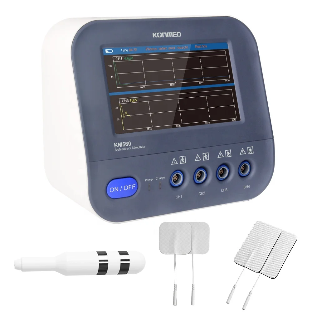 Four Channel Lcd Touch Screen Pelvic Floor Kegel Toner Medical ...